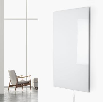 China Printing Glass Wall Heating Panel with Miter Edge Treatment and /-0.5mm Tolerance for sale