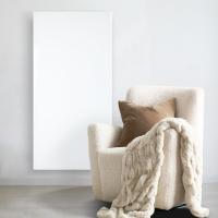 China Printing Glass Wall Heating Panel with Miter Edge Treatment and /-0.5mm Tolerance for sale