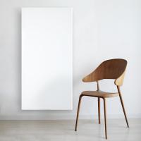 China 4mm Bathroom Tempered Glass Infrared Heater Panel with Hollow Structure and RAL Color for sale