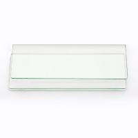 China Stainless Steel Material Modern Design Style Bathroom Corner Glass Shelf for Shelves for sale