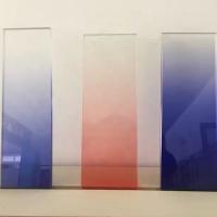 China Performance Flat Rectangle 10.76mm 12.76mm 17.14mm 21.52mm Gradient PVB Tempered Laminated Glass for sale