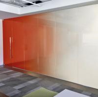 China 6 6mm Gradient Color Double Tempered Laminated Glass for Bathroom Living Room Exterior for sale