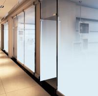 China 6 6mm Gradient Color Double Tempered Laminated Glass for Bathroom Living Room Exterior for sale