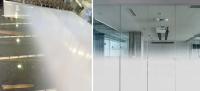 China 6 6mm Gradient Color Double Tempered Laminated Glass for Bathroom Living Room Exterior for sale