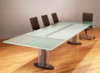 China Hollow Structure 12mm Clear Tempered Glass Tabletop for Chic Living Room Dining Table for sale