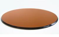 China Flat 6mm Toughened Patterned Tabletop Glass for Furniture Designers for sale