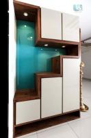 China 3-12mm Thickness Coated Tempered Painted Glass Worktop for Decoration in Various Glass Colors for sale