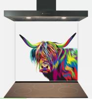 China CCC/ISO9001/CE/SGCC/RoHS Approved Black Tempered Painted Glass for Kitchen Splashback for sale