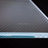 China Anti Slip Frost Acid Etch Tempered Glass for Hotel Bedroom Staircase Floor Decoration for sale