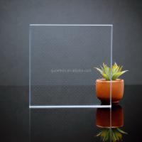 China Anti Slip Frost Acid Etch Tempered Glass for Hotel Bedroom Staircase Floor Decoration for sale