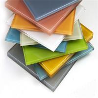 China CCC/ISO9001/CE/SGCC/RoHS Certified Tempered Back Painted Glass for Splashback Cabinet Door for sale