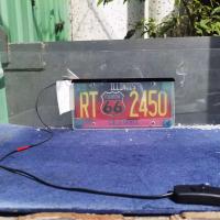 China 0.38mm Thickness High Visibility Smart Film for Car Number License Plate for sale