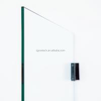 China Tempered Glass Design Single Frameless Swing Shower Glass Door for Elegant Living Room for sale
