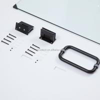 China Tempered Glass Design Single Frameless Swing Shower Glass Door for Elegant Living Room for sale