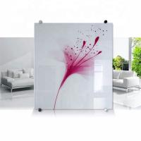 China 3mm-12mm Thickness Glass Panel for Hotel Silk Screened in Living Room and Bathroom for sale