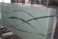China 3mm-12mm Thickness Glass Panel for Hotel Silk Screened in Living Room and Bathroom for sale
