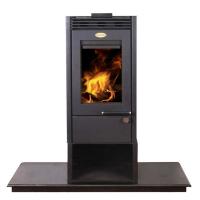 China Flat Ceramic Glass Fireplace Door with Superior Heat Resistant Properties for sale