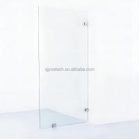 China Elegant Hotel Decoration Tempered Glass Fixed Shower Screen for Bathroom Living Room for sale