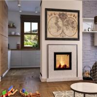 China Flat Edge Ceramic Glass Sheet for Fireplace Door Fire Rated Clear Black 4mm Versatile for sale