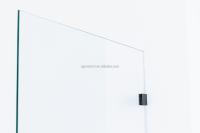 China Elegant Design Tempered Glass Shower Screen for Bathroom Living Room Fixed Shower Door for sale