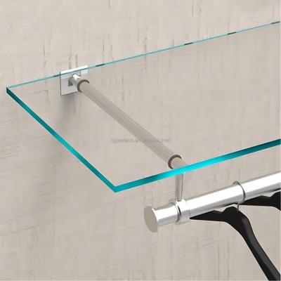 China High Strengthened Clear Tempered Glass Magic Corner Wall Mounted for Interior Bathroom Shower Decoration for sale