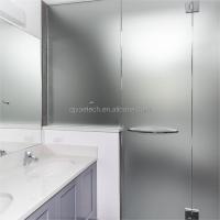 China Cutting Edging Drilling Tempered Glass Fixed Shower Screen for Bathroom Living Room for sale