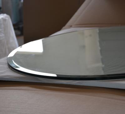 China Square 6-12mm Cracked Table Top Glass for Sophisticated Decoration for sale