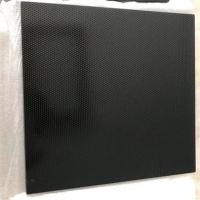China Industrial Grade 4mm 5mm Black Transparent Ceramic Glass Superior for sale