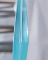 China Industrial Beveled Edge Tempered Float Glass for Furniture Table in Customized Color for sale