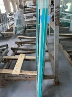 China Industrial Beveled Edge Tempered Float Glass for Furniture Table in Customized Color for sale