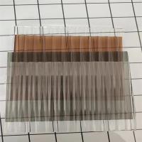 China Cut Deep Processing 6mm Black Painted Glass Table Top for Living Room Decoration for sale