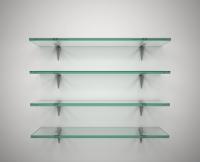 China Modern Grey Extra Clear Frosted Polished Glass Shelves with Flat Polished Edge 8mm 10mm for sale