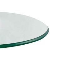 China Flat Polished Edge Tempered Silk Screen Printed Table Top Glass for Furniture for sale