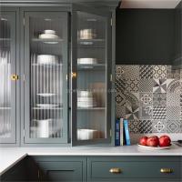 China Moru Glass Enclosure Partition Shower Door Furniture Decoration Patterned Glass Solid Structure for sale