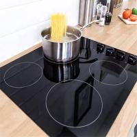 China Black and White Ceramic Glass Sheet for Infrared Electric Cooker 3mm-12mm Thickness for sale