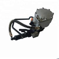 China Gray Pneumatic Steel Strapping Tool Semi Automatic Pallet Wrapper Packing Tool for sale