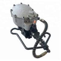 China Gray Pneumatic Steel Strapping Tool Semi Automatic Pallet Wrapper Packing Tool for sale