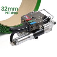China PET PP Pneumatic Plastic Strapping Tool Hot Welding Strapping Tensioner Tool for sale