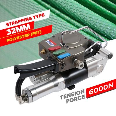 China Heavy Duty Binding Pneumatic Plastic Strapping Tool Plastic Belt Pp Strap Packing Machine for sale