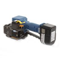 China Durable 3000N Tension Power Li-ion Rechargeable Strapping Tool with Back Up Battery for PET Band 13-19mm for sale