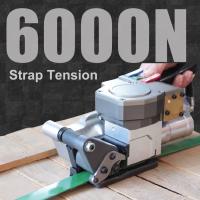 China Handheld 32MM Strap Plastic Pneumatic Strapping Machines Sealing Cutting Pneumatic Strapping Machine for sale