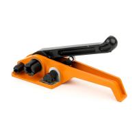 China Semi Automatic Manual PET Strap Tensioner Plastic Strapping Tool Portable Banding Machine for sale