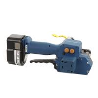 China 3000N Tension Power Li-ion Rechargeable Strapping Tool with Back Up Battery and Friction Welding for sale