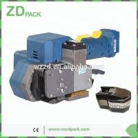 China Cutting Polypropylene Strapping Tensioner Battery Powered Banding Tool For Plastic Strapping for sale