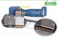 China Cutting Polypropylene Strapping Tensioner Battery Powered Banding Tool For Plastic Strapping for sale