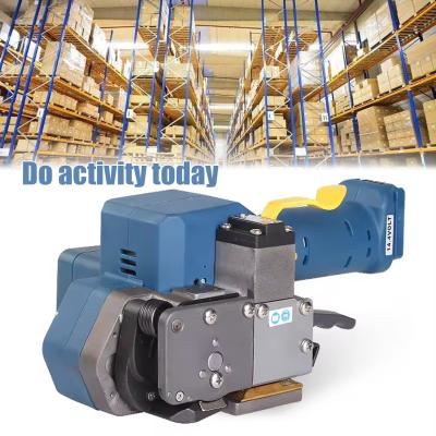 China 3000N Pallet Packaging Battery Powered Plastic Strapping Tool Automatic Pallet Banding Kit for sale