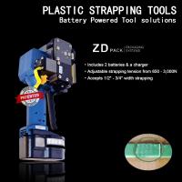China PET Strapping Handheld Battery Powered Strapping Tool Electric Strapping Tools For Packing Belts for sale