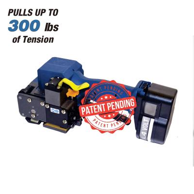 China Electric Strapping Machine with 27000mah Battery Powered Portable Strap Machine For 1/2-3/4 In PP PET Straps Banding Box Pallet for sale