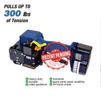China PP/PET strap packing battery pallet strapper carton plastic band strapping seal making machine battery powered strapping machine for sale