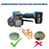 China High Capacity Strapping Machine with 72W Storage and Rechargeable Battery for Heavy Duty Applications for sale